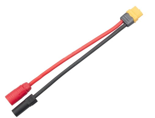 AS150-XT150 MALE TO XT60 FEMALE 14AWG 100MM CABLE | Next FPV